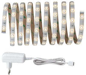 Paulmann 70320 YourLED Basic Set, rozšířitelný set 300cm LED pásky včetně napaječe a kabeláže, 9,7W, teple bílá barva světla
