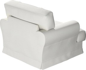 Potah na křeslo IKEA Ekeskog barva šedá látka lesklé, pletený vzor, sametová