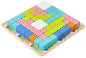 Dřevěná skládací hra TETRIS - 19ks, Adam Toys