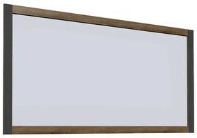 MONTANA s | zrcadlo LS | 123x84,5 cm | lefkas/smooth grey