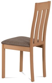 Jídelní židle BC-2602 BUK3, látkový potah hnědý melír