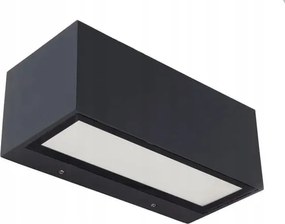 Venkovní nástěnné svítidlo Gemini 20W Led Antracitová IP54 Lutec