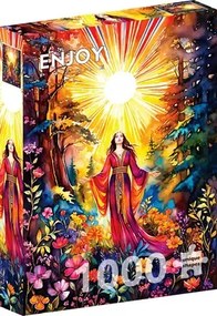 ENJOY Puzzle Bohyně na jaře / 1000 dílků / od 14 let