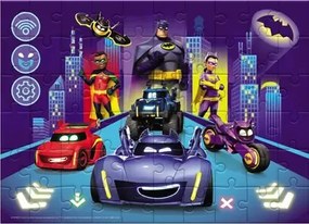 DODO Puzzle Batwheels: Noční jízda / 60 dílků