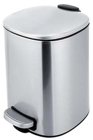 Nimco - Odpadkový koš 5 l, matná nerez KOS 9005-10