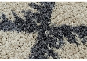 Kusový koberec Shaggy Lora krémový 200x290cm