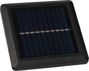 Exteriérové ​​solární LED svítidlo Depo, 1x LED 1,05w, černá