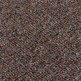 Nášlapy na schody 15 ks 75 x 20 cm hnědé protiskluzové 340401