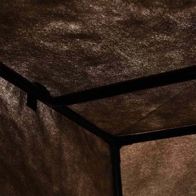 Šatní skříň hnědá 75 x 50 x 160 cm 282438