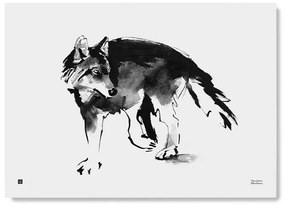 Print aquarelle "Wolf"