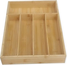 Sinsay - Bambusový kuchyňský organizér do zásuvky - béžová