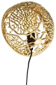 Nástěnná lampa ve stylu Art Deco zlatá - Maro