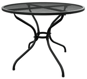 Unikov Zahradní stůl Tako 90 kulatý Barva nátěru: Černá - RAL 9005 - Bílá - RAL 9016