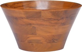Umývadlo masivní teak Φ40 x 20 cm 326161