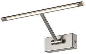 LED nástěnné svítidlo Monalisa 34 Satin Nickel