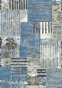 Kusový koberec Canens modrý 133 x 180 cm