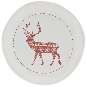 Dezertní talířek s jelenem - Ø 20*3 cm