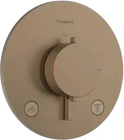 Hansgrohe Termostatická baterie pod omítku kartáčovaný bronz / Sprchov