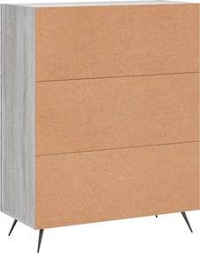 vidaXL Příborník 69,5 x 34 x 90 cm kompozitní dřevo [830234] Barva: hnědý dub