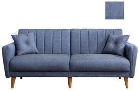 Atelier del Sofa 3-místná pohovka Aqua - Dark Blue, Tmavá Modrá