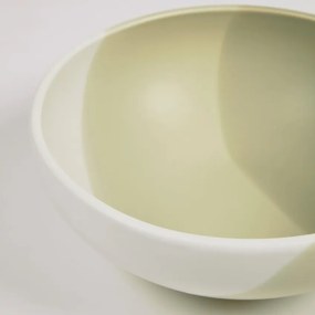 Zelená porcelánová mísa Kave Home Sayuri 24,3 cm