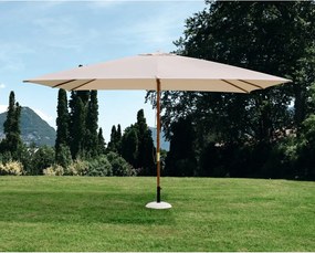 Béžový slunečník ø 300 cm Syros – Bizzotto