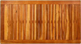 Zahradní konferenční stolek 110 x 60 x 45 cm masivní akácie 316401