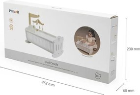 Dřevěná postýlka pro panenky Viga 44235 PolarB