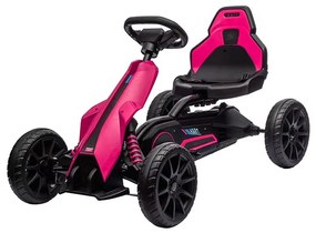 Dětská šlapací motokára Go-kart Baby Mix Speedster růžová Barva: Růžová
