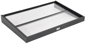 Dveřní stříška Lubeka 80 x 120 cm CoverTech antracitová