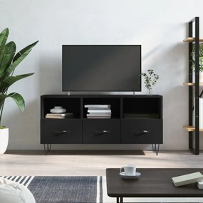 vidaXL TV skříňka 102 x 36 x 50 cm kompozitní dřevo [829034] Barva: Černá