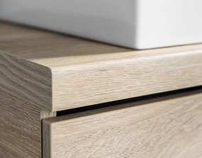 Aqualine VEGA deska 82,5 x 45 cm, dub platin VG785