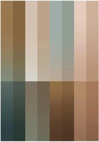 Tapeta Frans Uyterlinde - Gradient Stripes