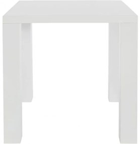 Danish style Jídelní stůl Snox, 80 cm, bílá