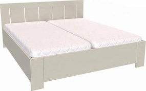 Postel AURA + 2 polohovatelné lamelové rošty (na výběr více variant)