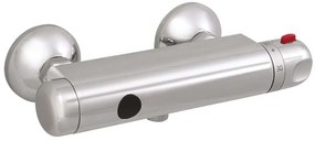 Sanela - Termostatická senzorová sprchová baterie se spodním vývodem pro bateriové napájení, chrom SLS 03SB