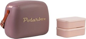 Hnědý chladicí box 6 l Classic Gold – Polarbox