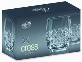 Crystalex sklenice na whisky BR072 300 ml 2KS
