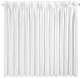 ZÁCLONA NA PÁSCE KLEO 350X145 CM BÍLÁ