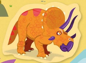 JIRI MODELS První samolepkování Dinosauři 200 samolepek 6