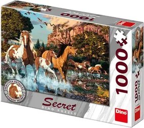DINO Skrytí koně - Secret collection / 1000 dílků / od 15 let