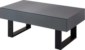 XXXLutz KONFERENČNÍ STOLEK, antracitová, sklo, kompozitní dřevo, 60/110/42 cm MID.YOU - Konferenční stolky - 000572044501