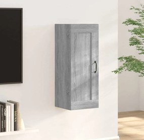 vidaXL Závěsná skříňka 35 x 34 x 90 cm kompozitní dřevo [812475] Barva: Betonová šedá