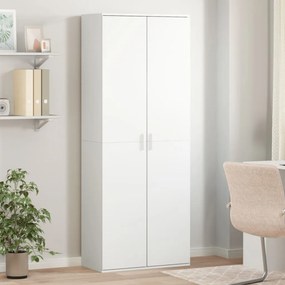 Skříň highboard bílá 70 x 35 x 180 cm kompozitní dřevo 3276658