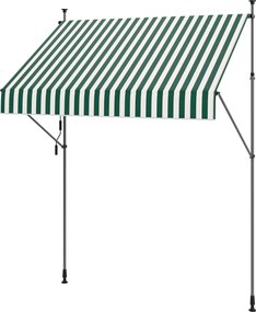 Outsunny Sluneční Markýza 2x1,2 m s Výsuvným Ramem, Zahradní Sluneční Plachta s Hliníkovým Rámem a Polyesterem 180g/㎡, pro Zahradu, Balkon a Terasu, …