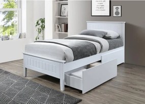 Postel 90x200, bílá, MIDEA Kondela 0000252399