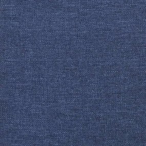 Otočné jídelní židle 2 ks modré textil,  338365