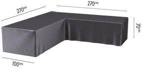 Platinum designové zahradní ochranné plachty na nábytek AeroCovers (270 x 270 x 100 cm)