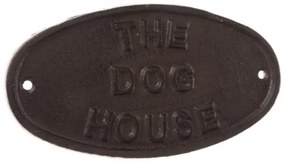 Cedule The dog house 17×9×0,5cm