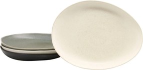 XXXLutz SADA MĚLKÝCH TALÍŘŮ, keramika, 20/27 cm - Online Only nádobí - 007768066301